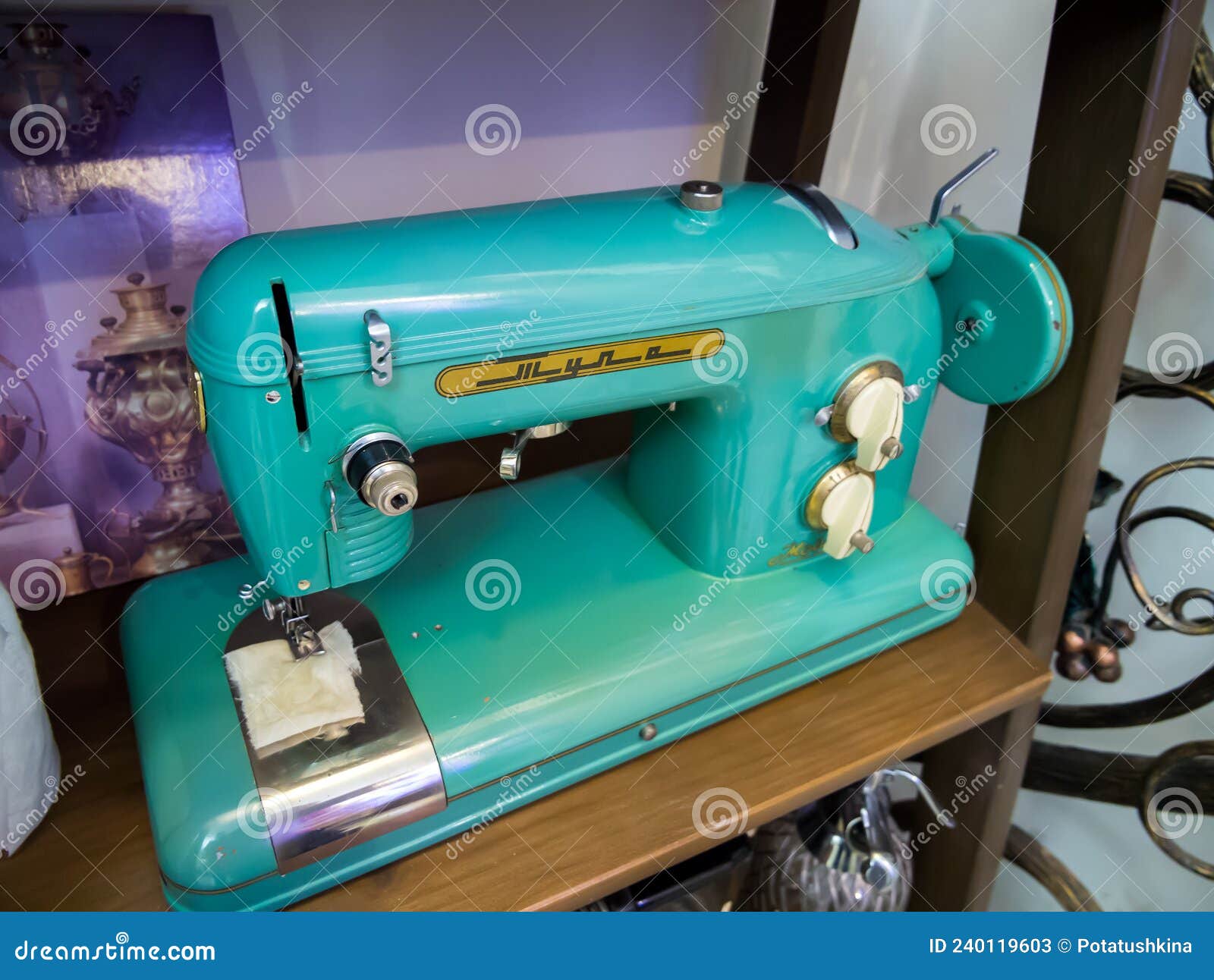 Sewing Machine `Tula`, 50s of the 20th Century Editorial Stock Photo ...