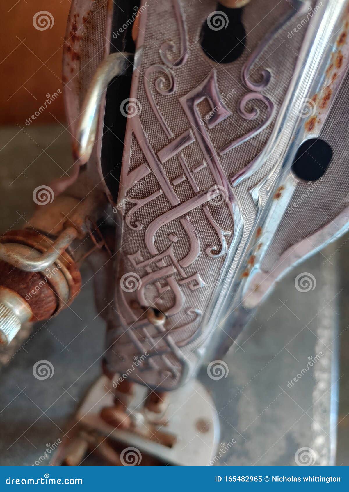 Sewing Machine. Universal Tribal Steel Patern Design Stock Image ...