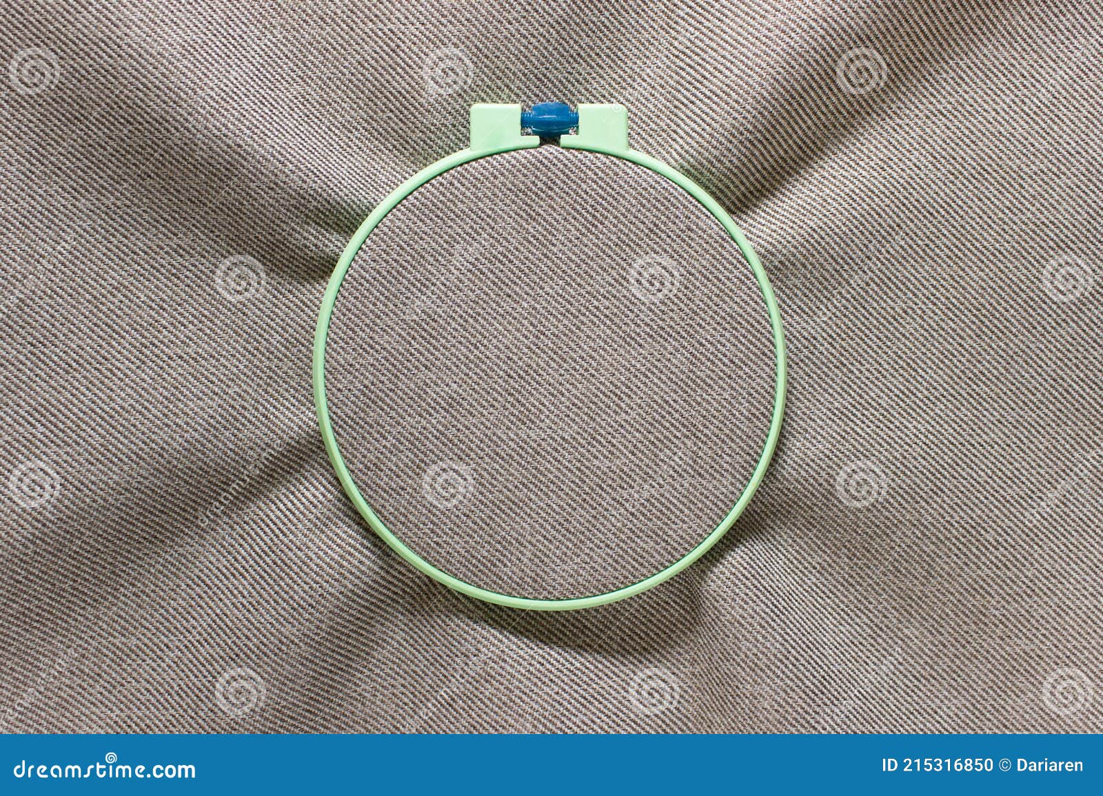 Sewing Mockup Template with Ring and Fabric Stock Photo - Image of ...