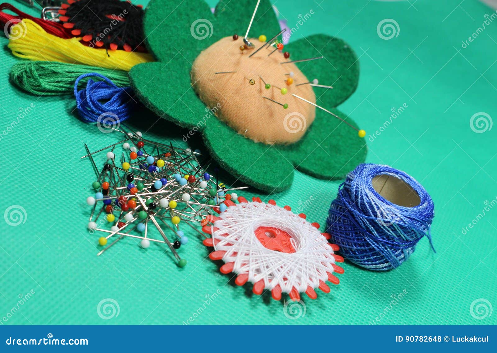 Sewing necessary stock photo. Image of cloth, cotton - 90782648