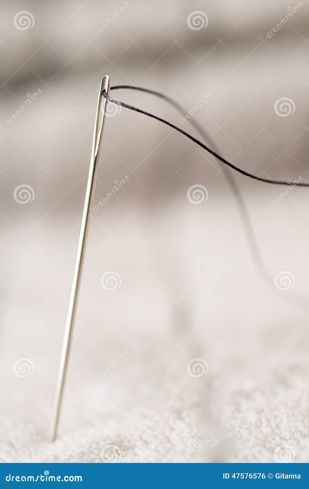Sewing needle stock photo. Image of craft, needle, steel - 47576576