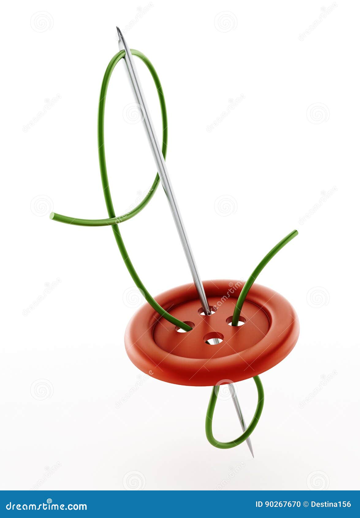 The Needle On The Rope Stock Photography | CartoonDealer.com #348234590