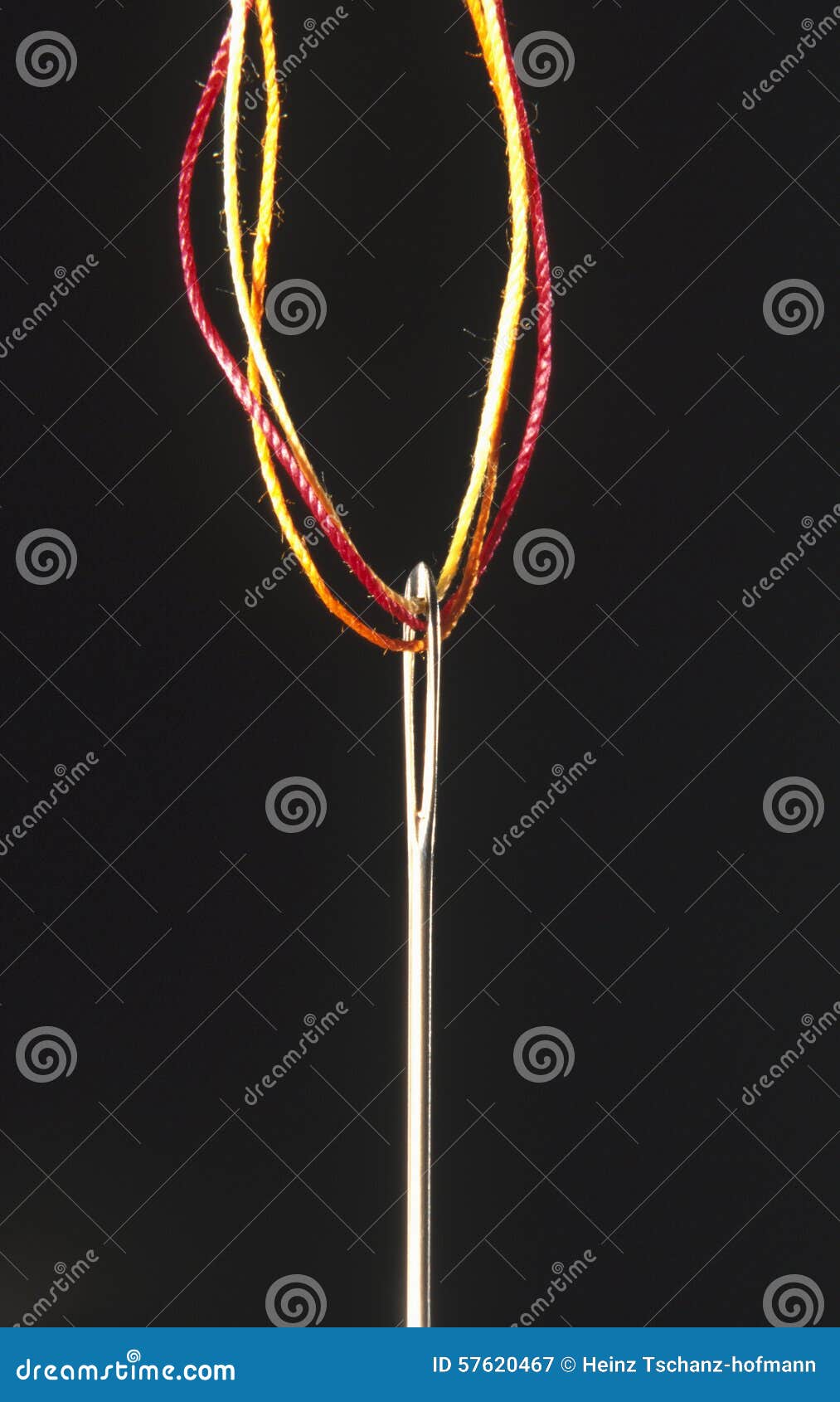 Sewing needle stock image. Image of threads, sewing, thread - 57620467