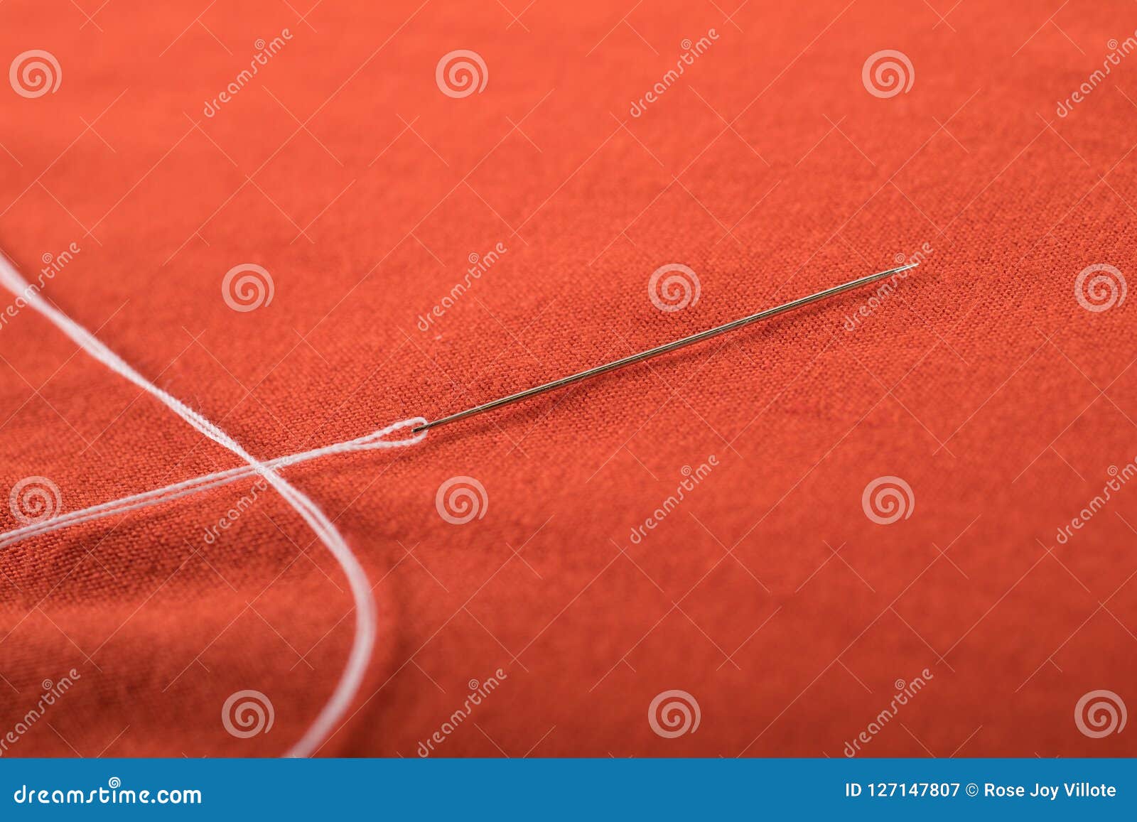 White Thread In The Temple. Royalty-Free Stock Photography ...