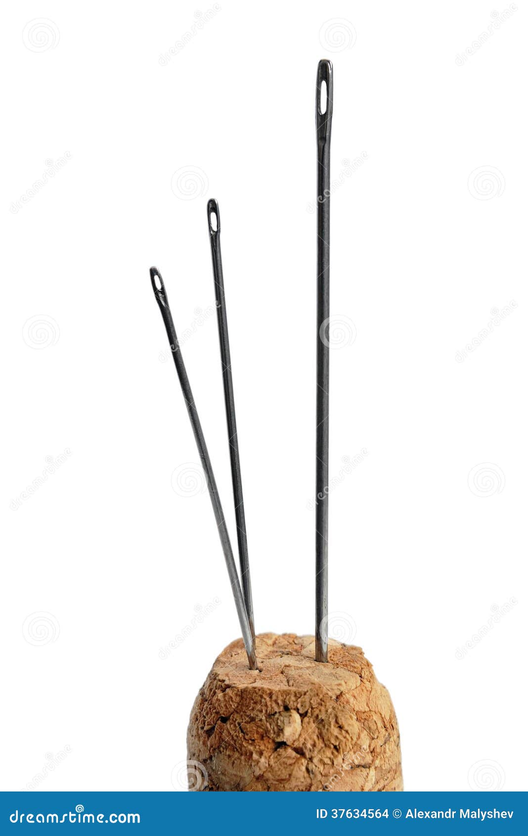 Sewing needles. stock photo. Image of instrument, background - 37634564