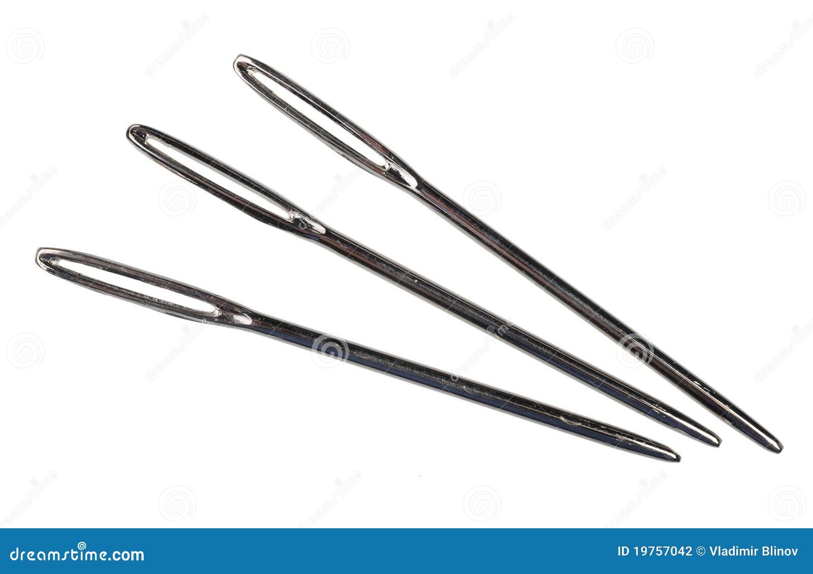 Sewing needles, isolated stock photo. Image of white - 19757042