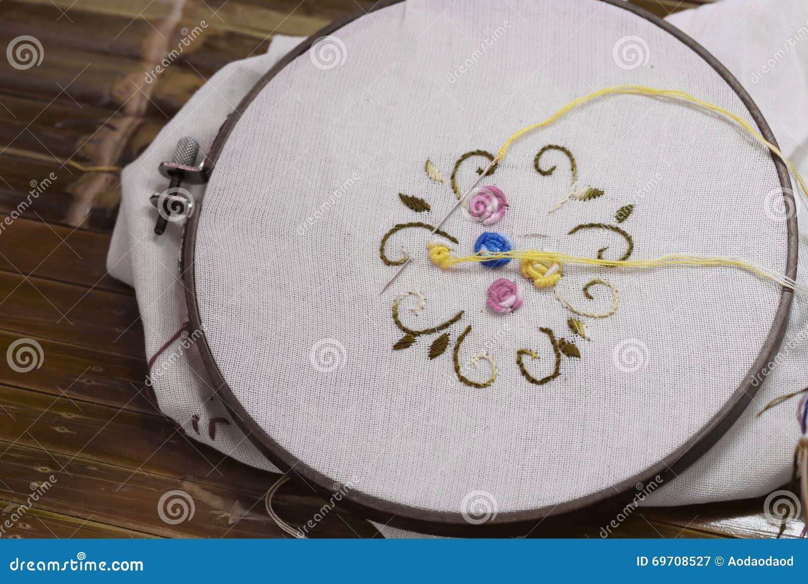 Sewing, needlework stock image. Image of leisure, objects - 69708527