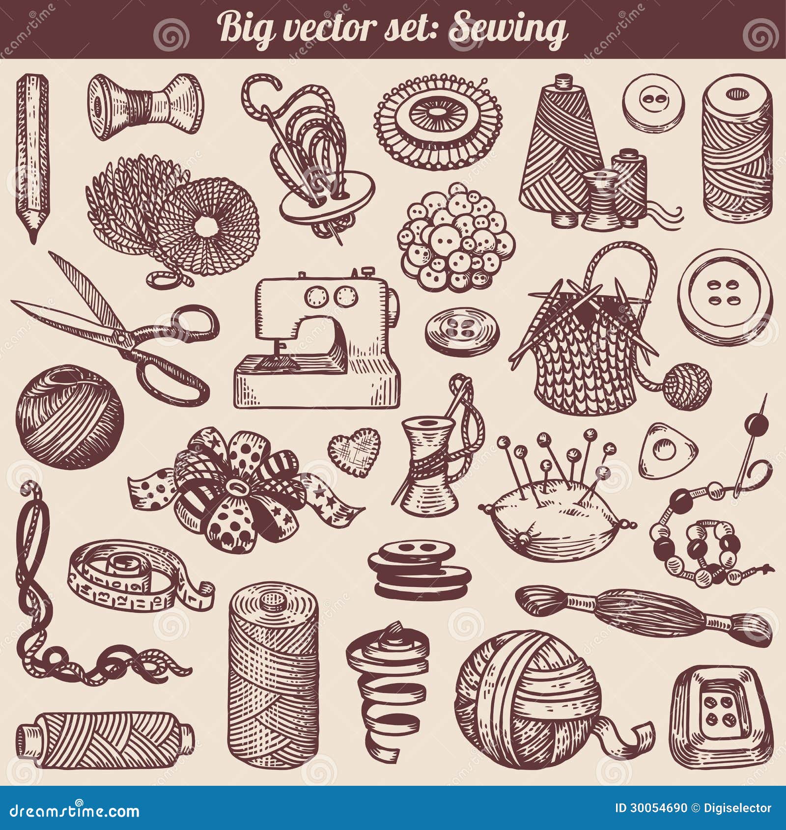 Needlework Cartoons, Illustrations & Vector Stock Images - 71458 ...