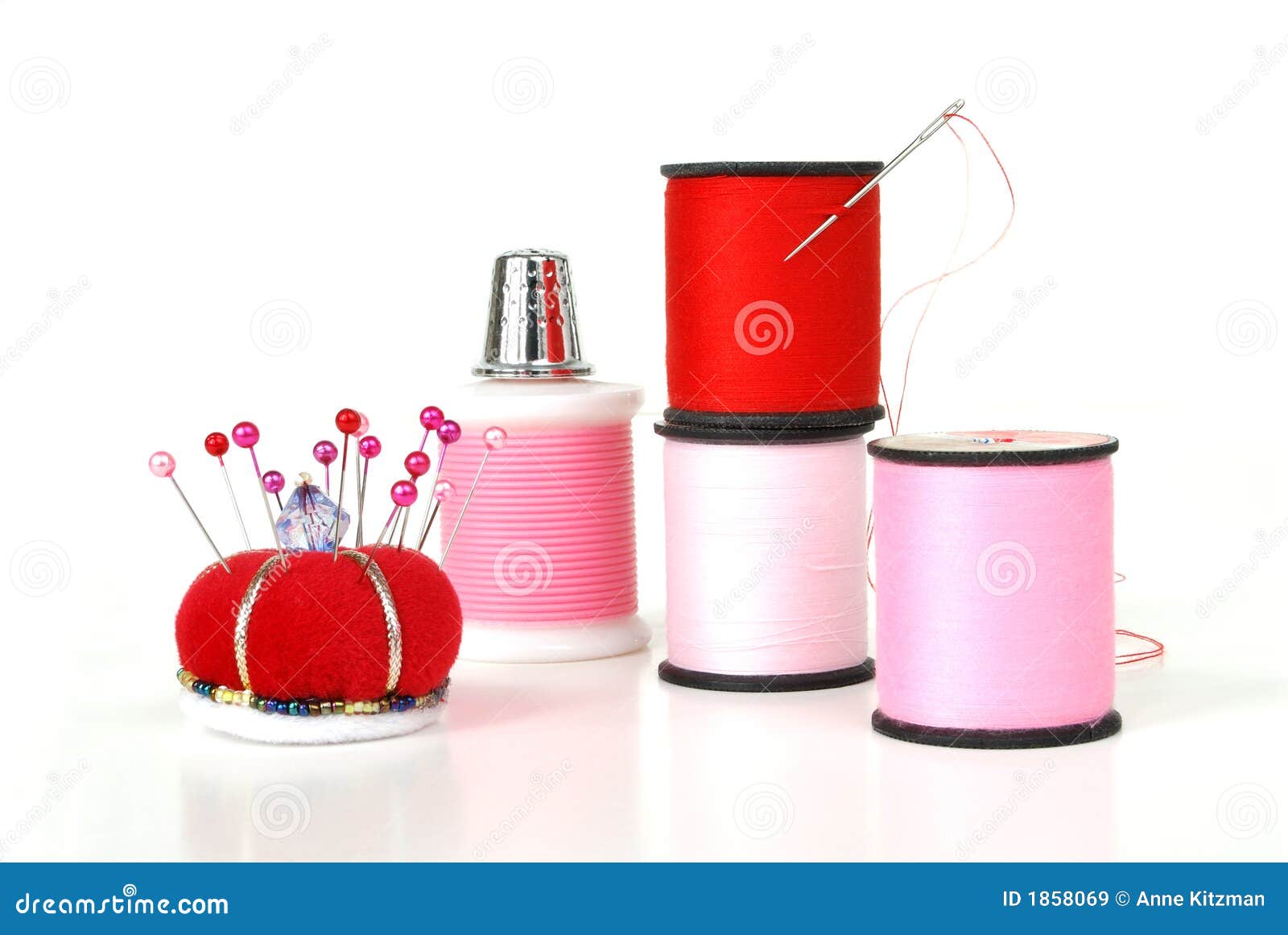 Sewing Notions stock image. Image of cotton, repair, fabric - 1858069