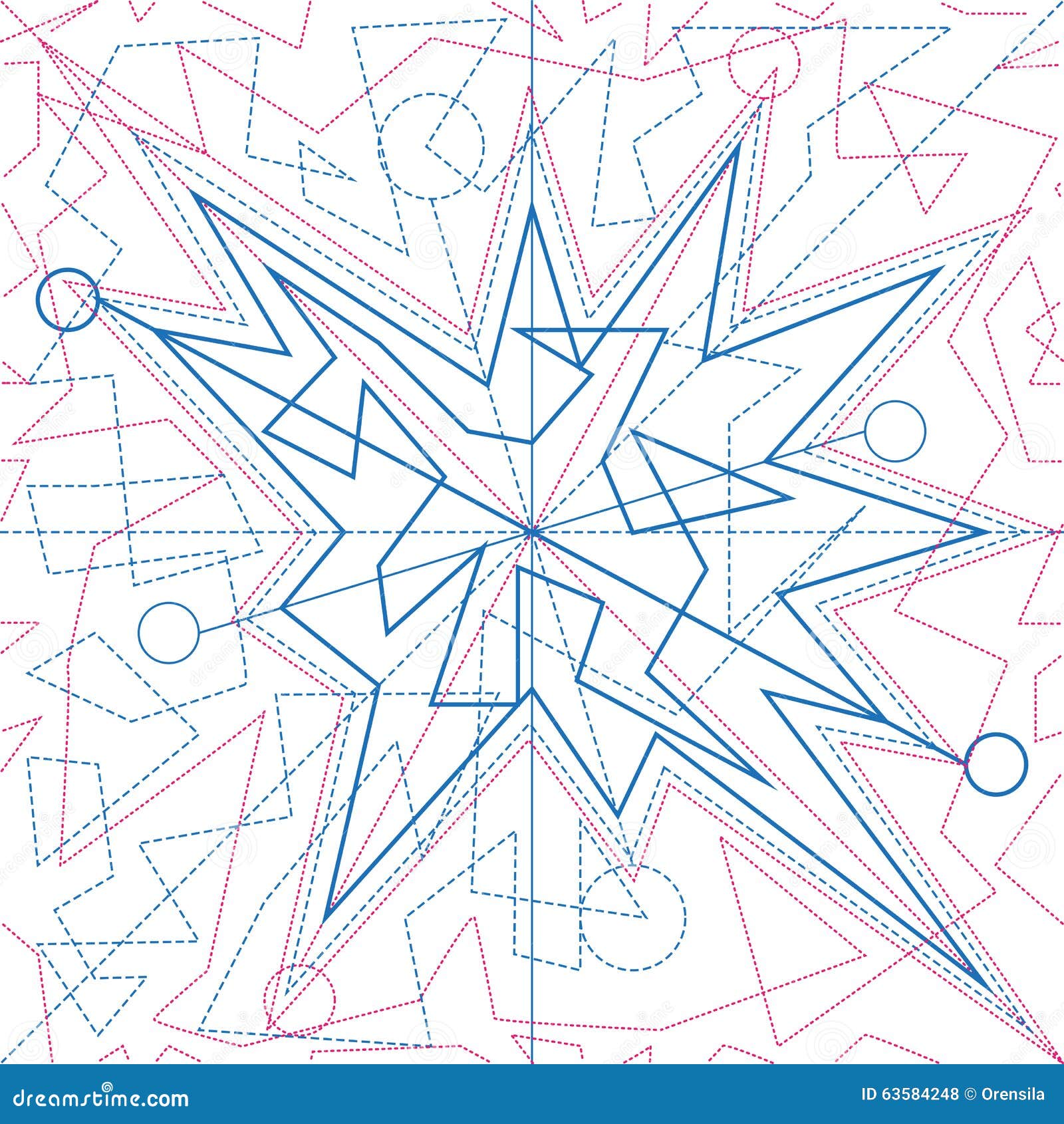 Sewing pattern texture stock vector. Illustration of fashion - 63584248