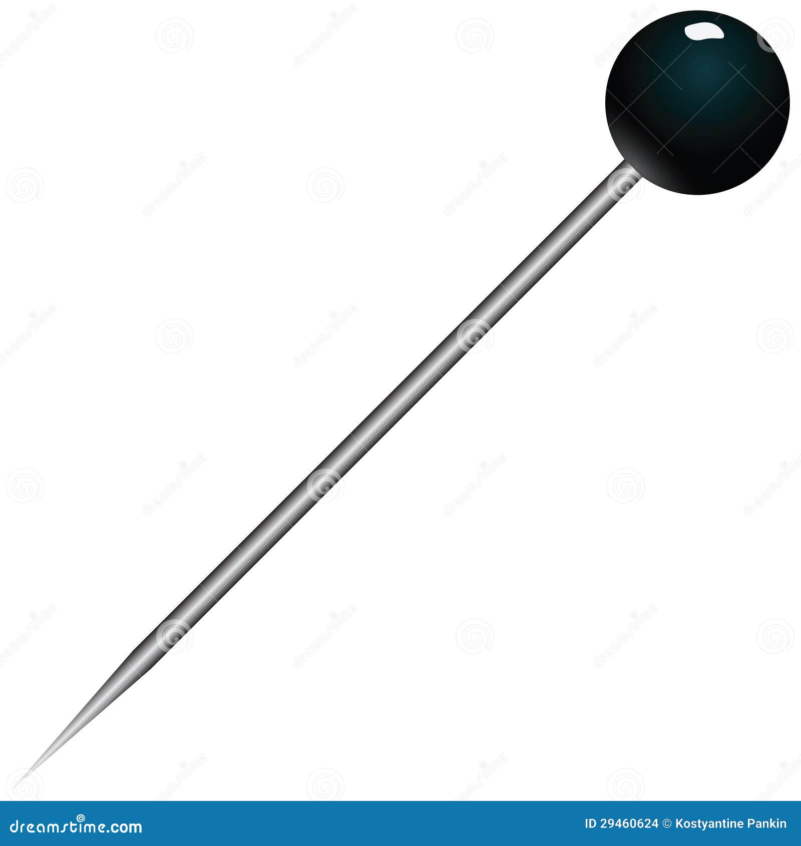 Straight Pin Clipart