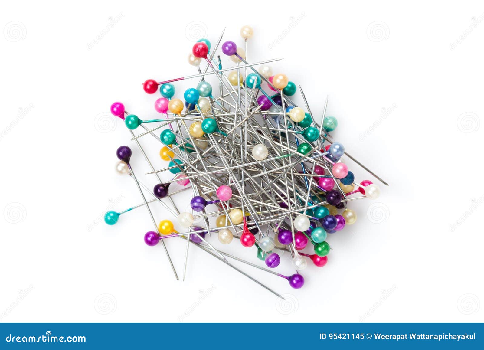 Sewing Pins stock image. Image of equipment, heap, tool - 95421145