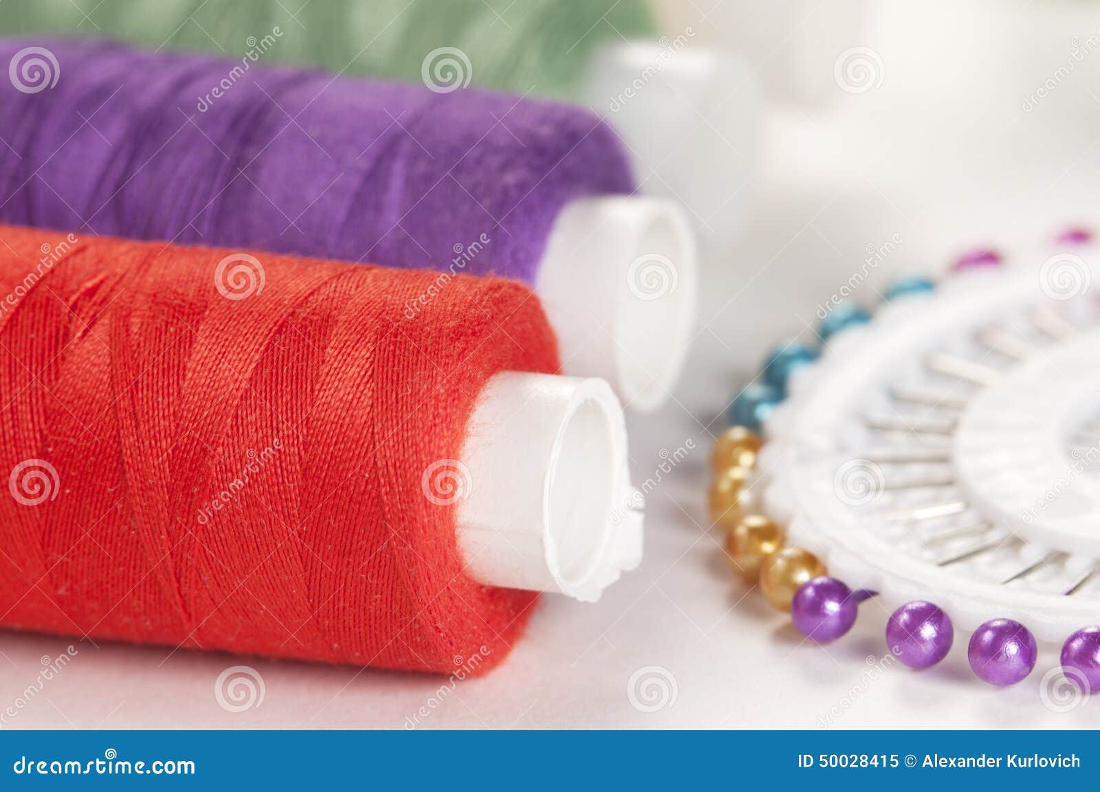 Sewing strings stock image. Image of product, industry - 50028415