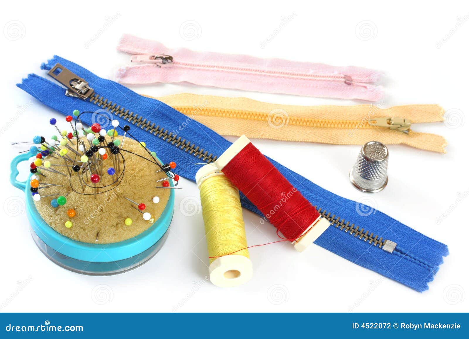 Sewing Stuff stock photo. Image of needle, tailor, pins - 4522072