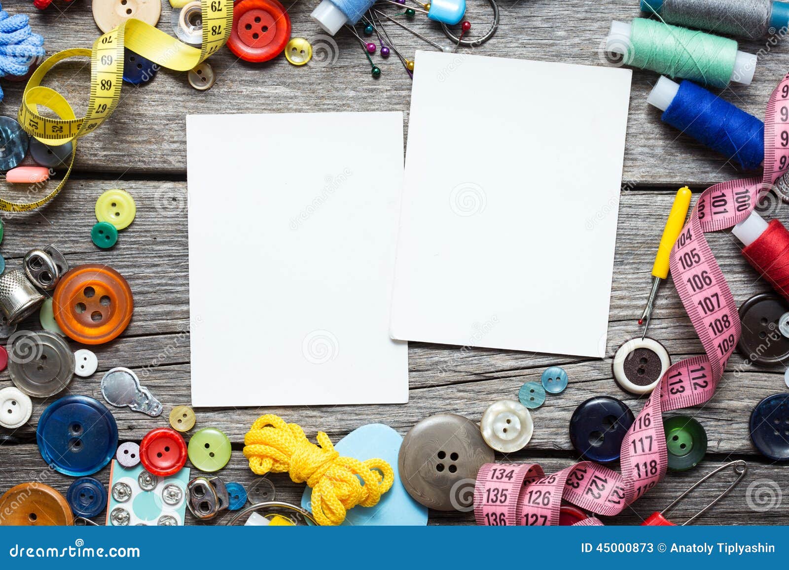 Sewing Supplies stock image. Image of fashion, antique - 45000873