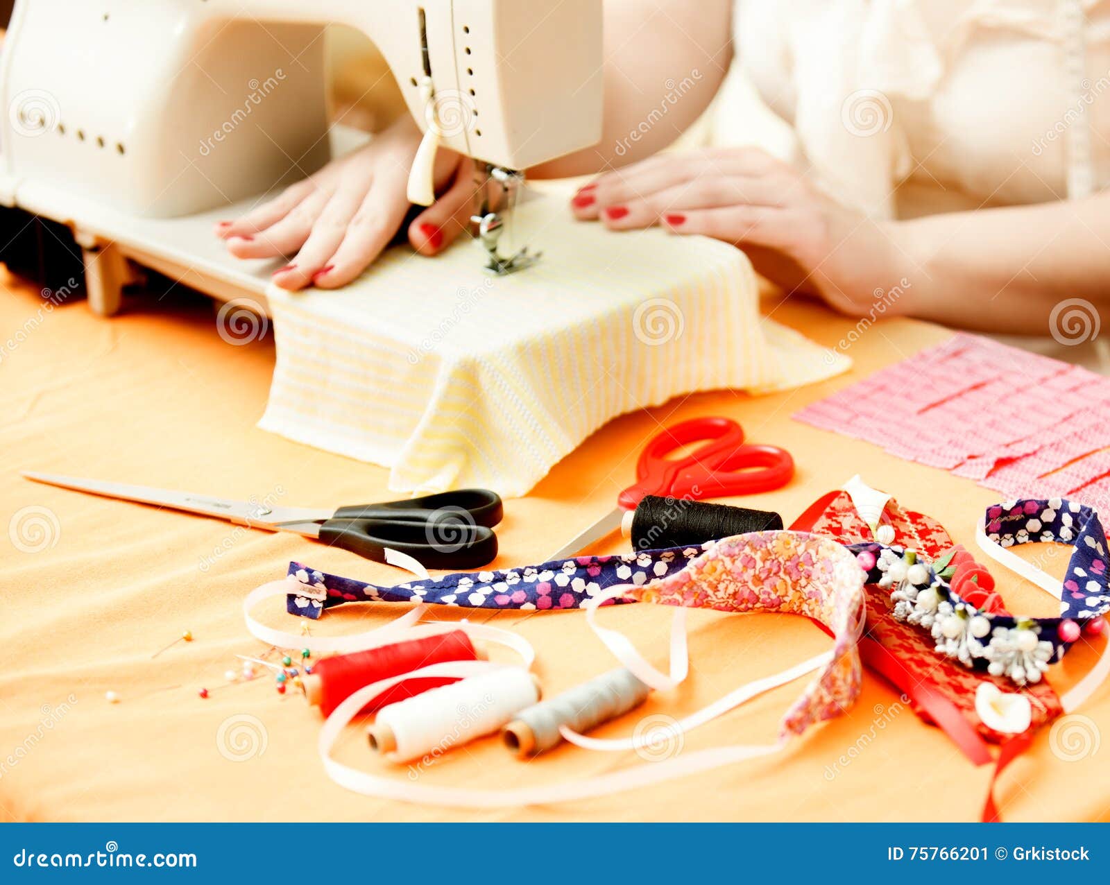 Sewing tailor stock image. Image of work, tailor, workshop - 75766201