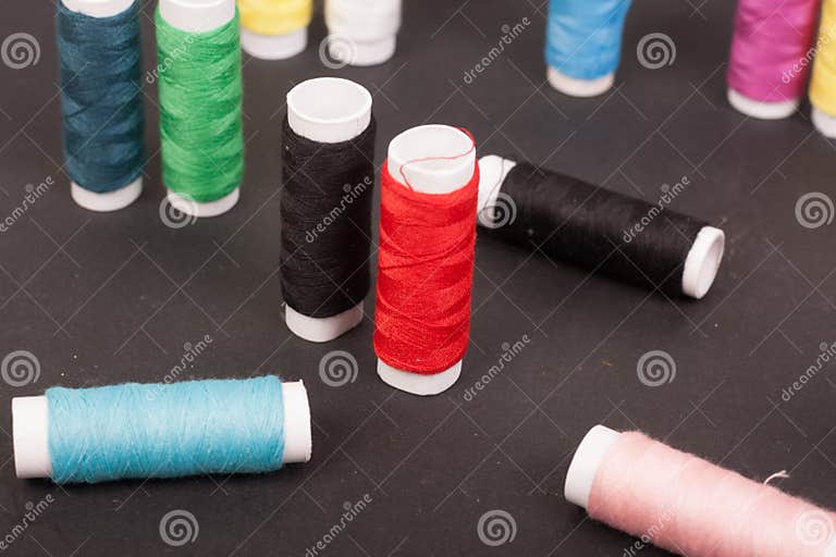 Sewing textile string stock photo. Image of sewing, craft - 144763112