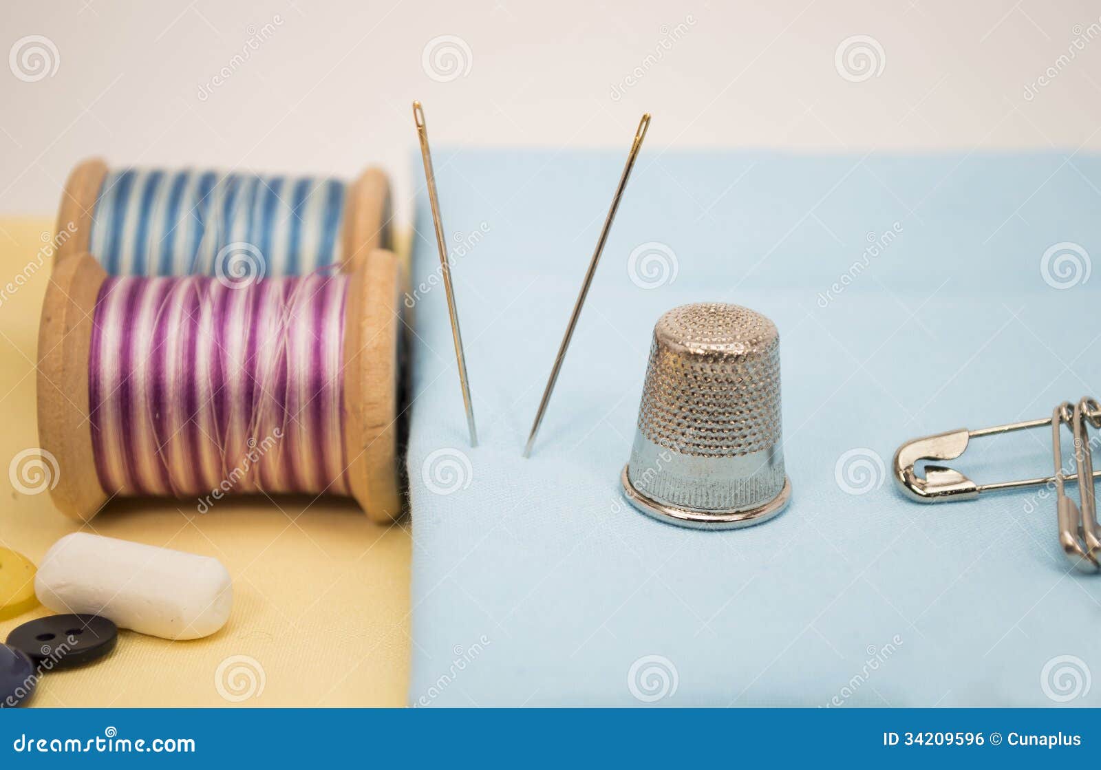 Sewing thimble stock photo. Image of cone, weaving, fiber - 34209596
