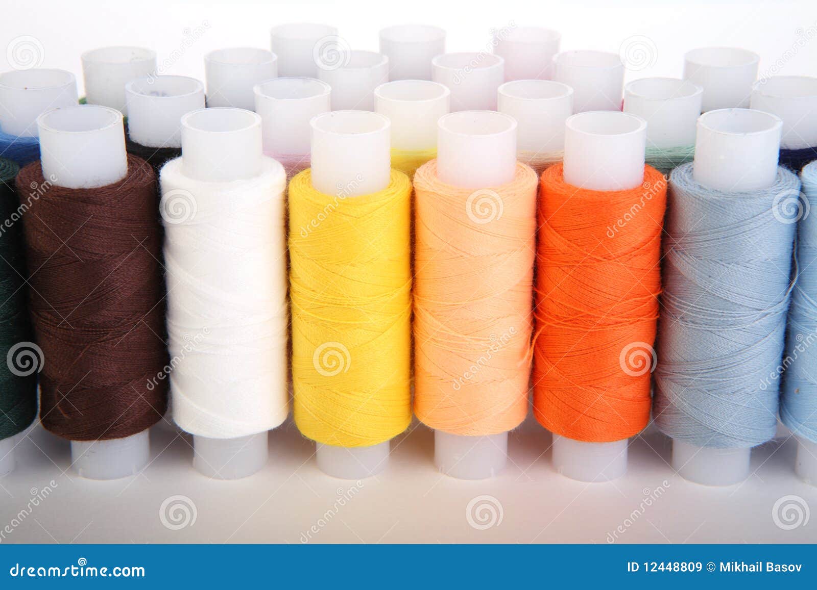 Sewing thread stock image. Image of hobbies, fashion - 12448809