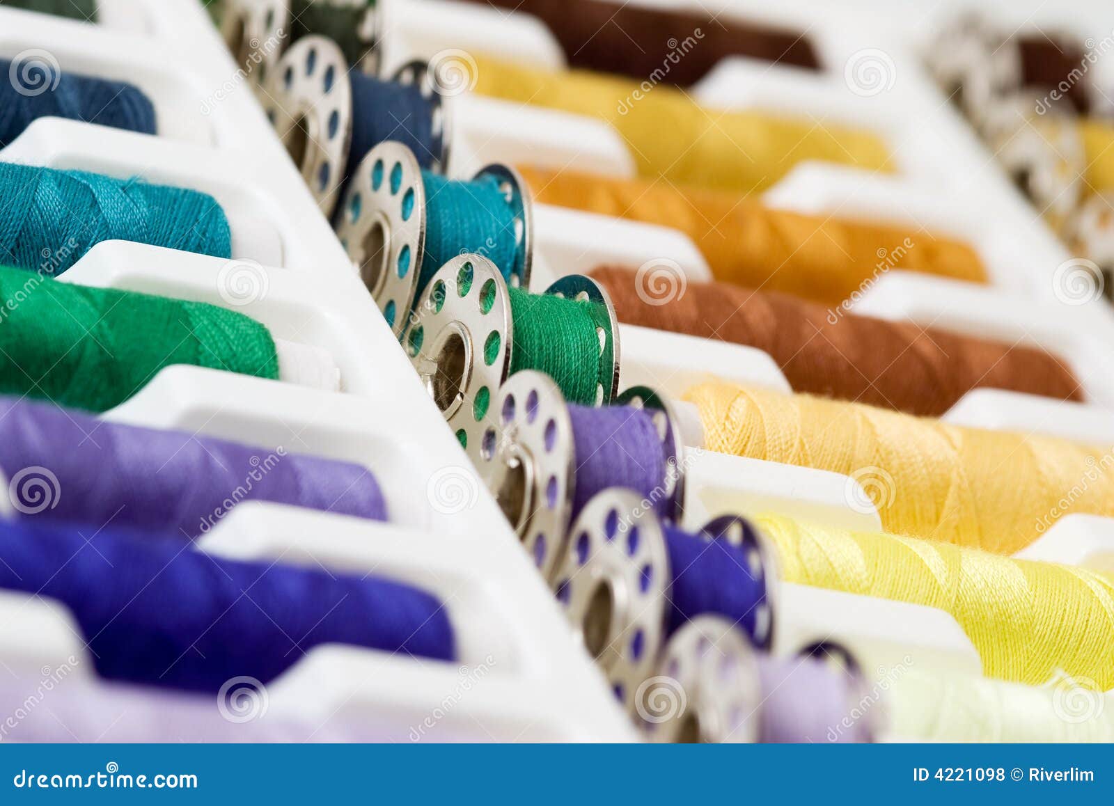 Sewing Thread stock photo. Image of tailor, clothing, colored - 4221098