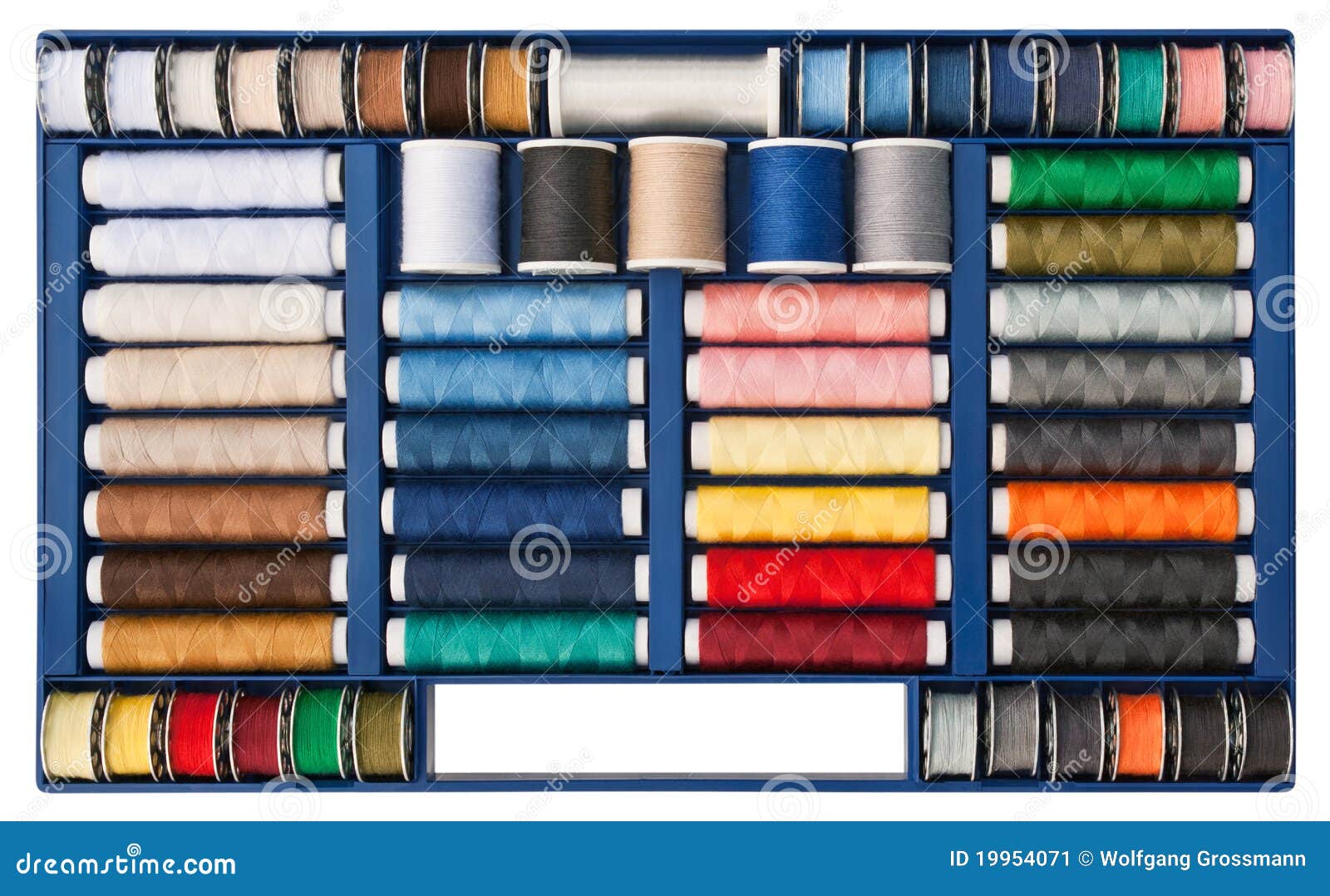 Sewing thread box stock image. Image of cotton, engraving - 19954071