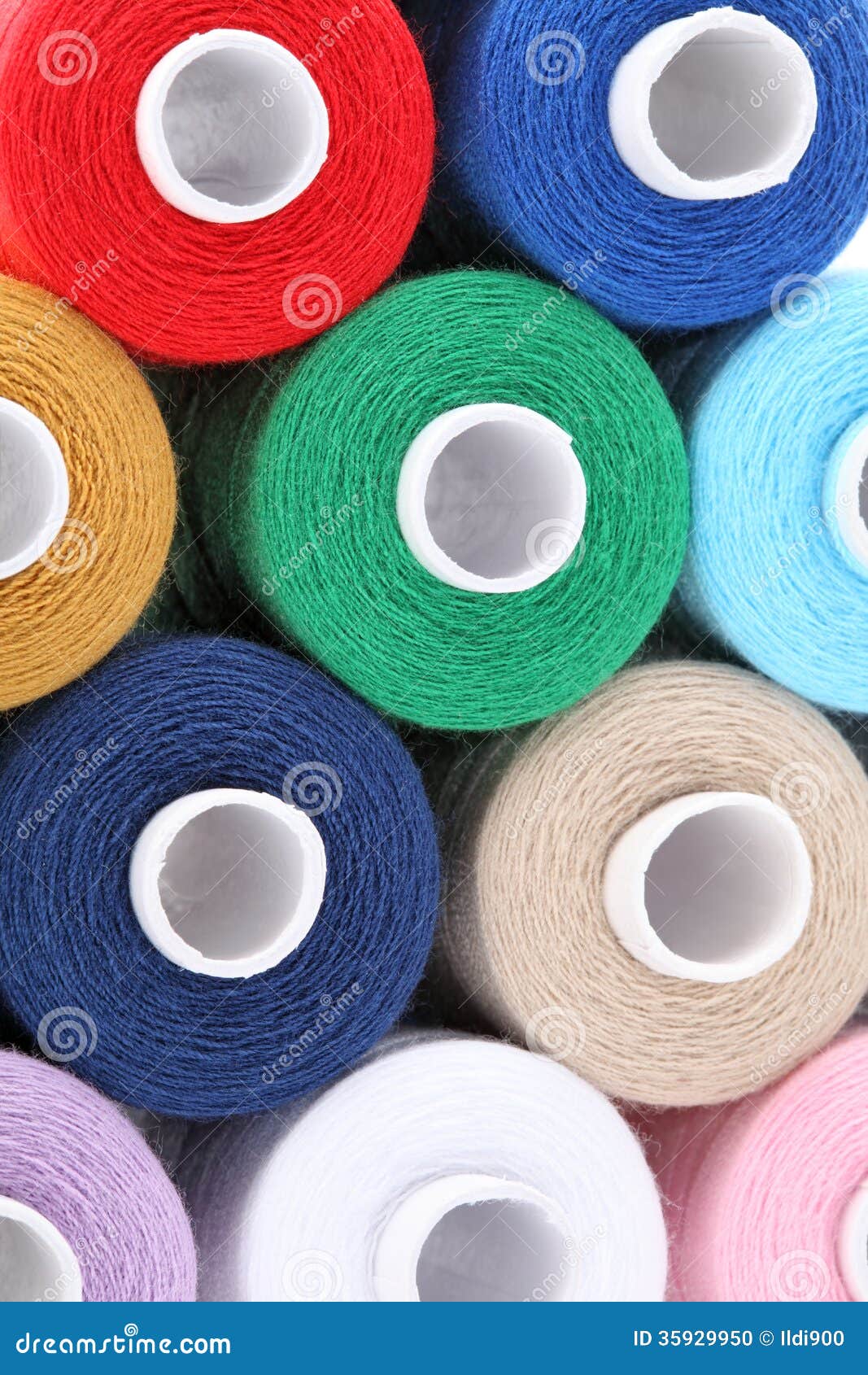 Sewing thread. stock photo. Image of cord, assortment - 35929950
