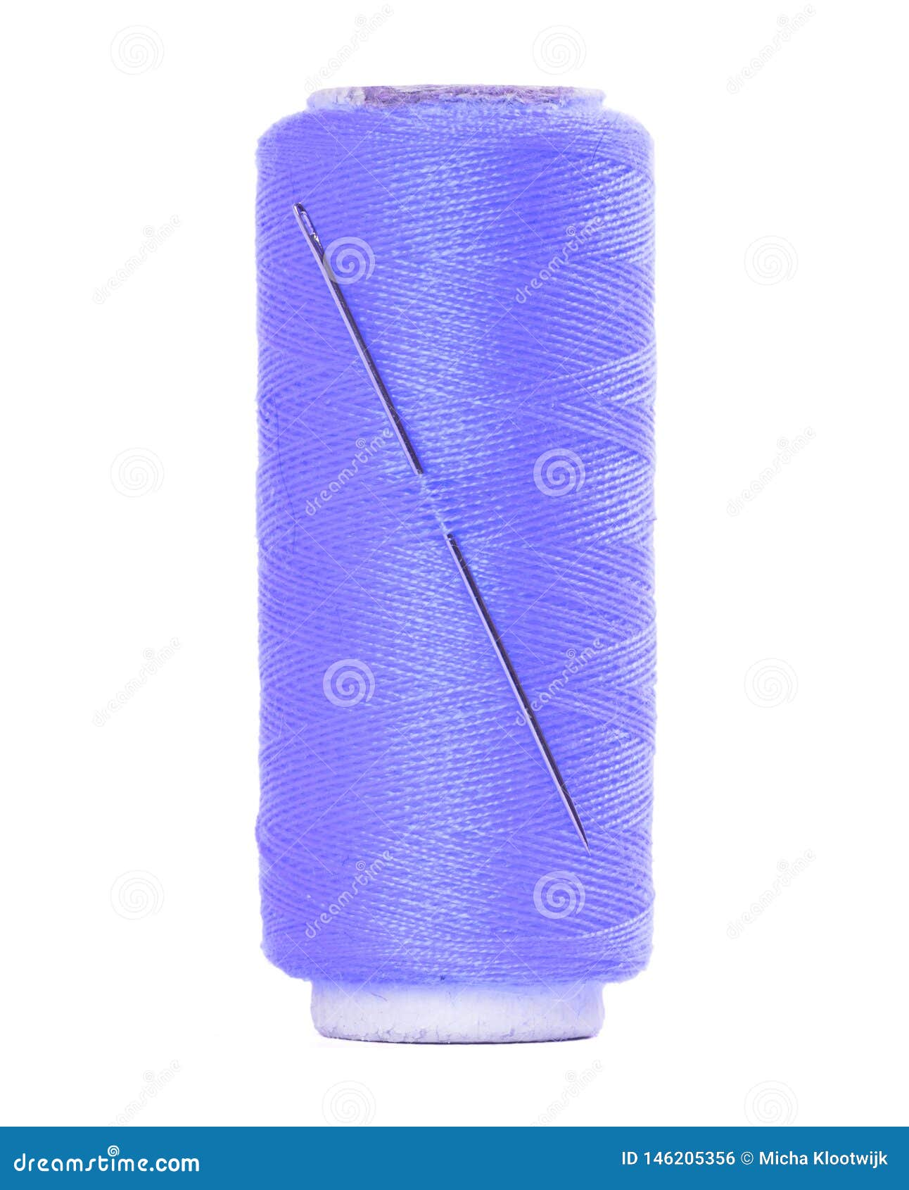 Sewing thread with needle stock photo. Image of embroidery - 146205356