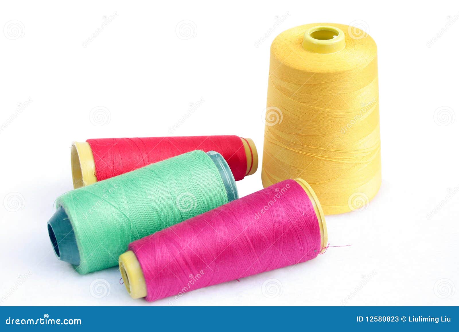 Sewing Thread Pattern stock image. Image of rainbow, assorted - 12580823