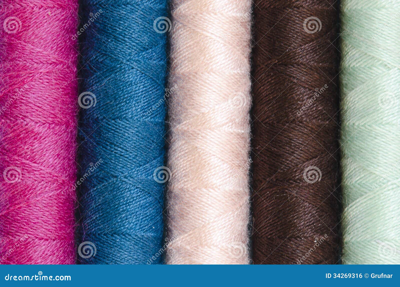 Sewing Thread Texture Background Stock Photo - Image of macro, cotton ...