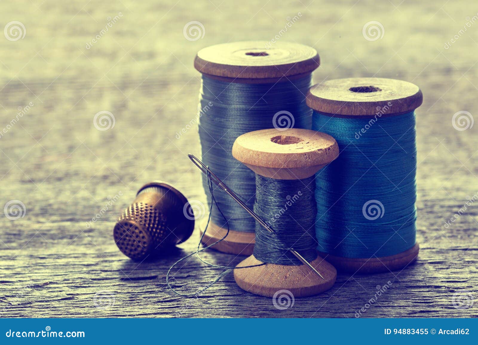 Sewing threads, coils stock image. Image of measuring - 94883455