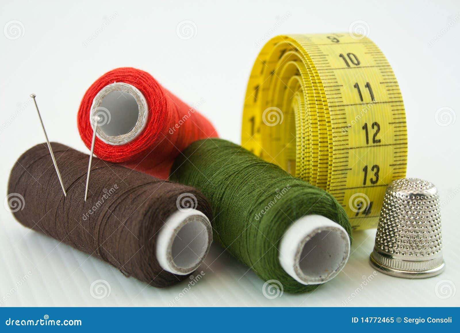 Sewing tools 1 stock image. Image of button, profession - 14772465