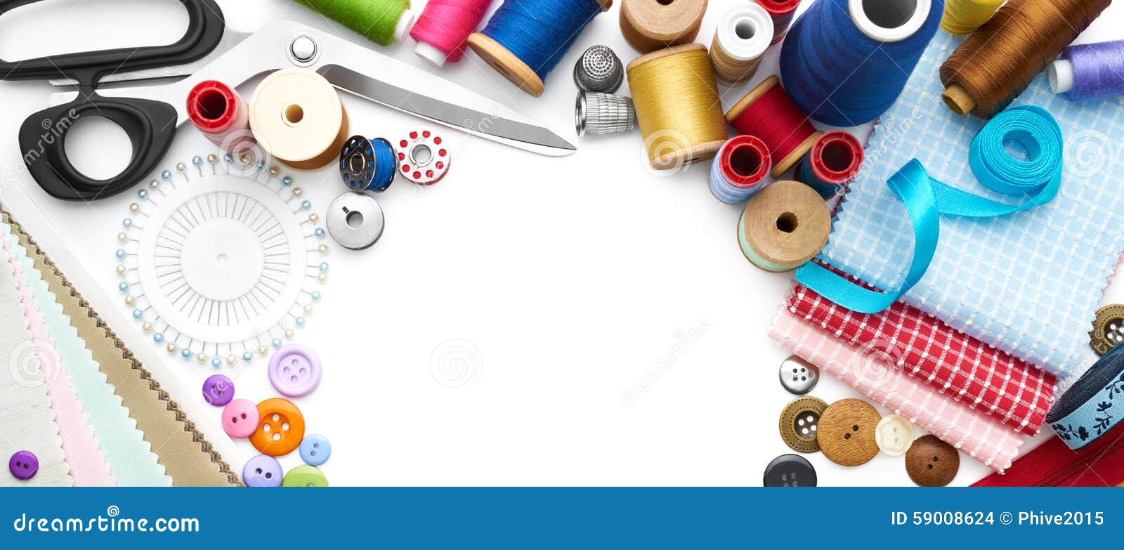 Sewing Tools. Three Copper Antique Thimbles Isolated On A White ...