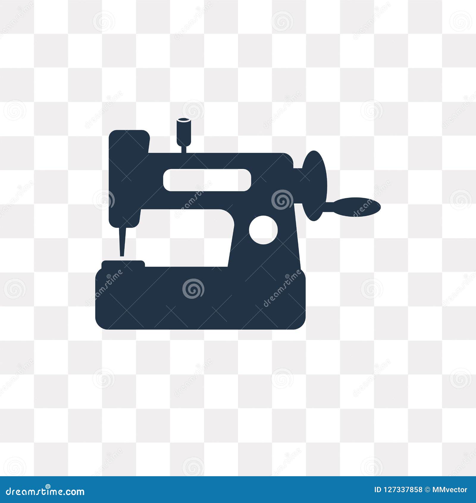 Sewing Vector Icon Isolated on Transparent Background, Sewing T Stock ...