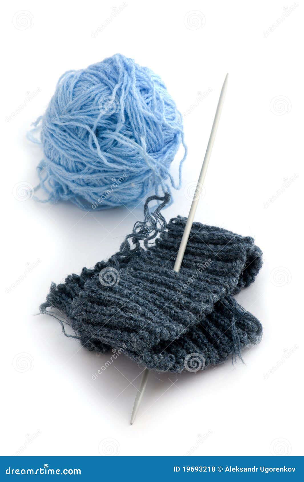 Sewing Yarn close up stock photo. Image of hobby, knitting - 19693218