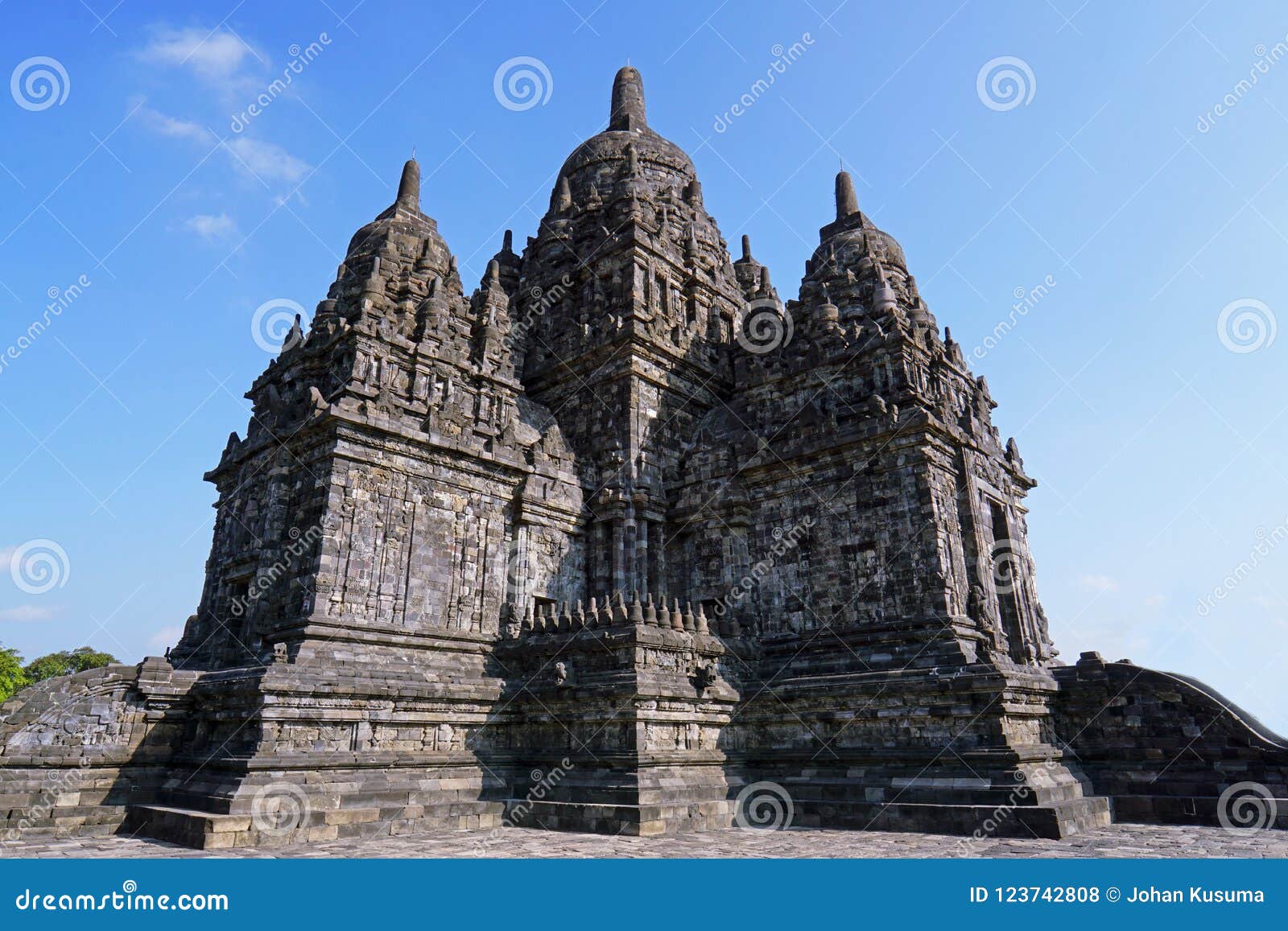 Sewu Temple Or Candi Sewu, Mahayana Buddhist Temple 18 Century Thousand ...