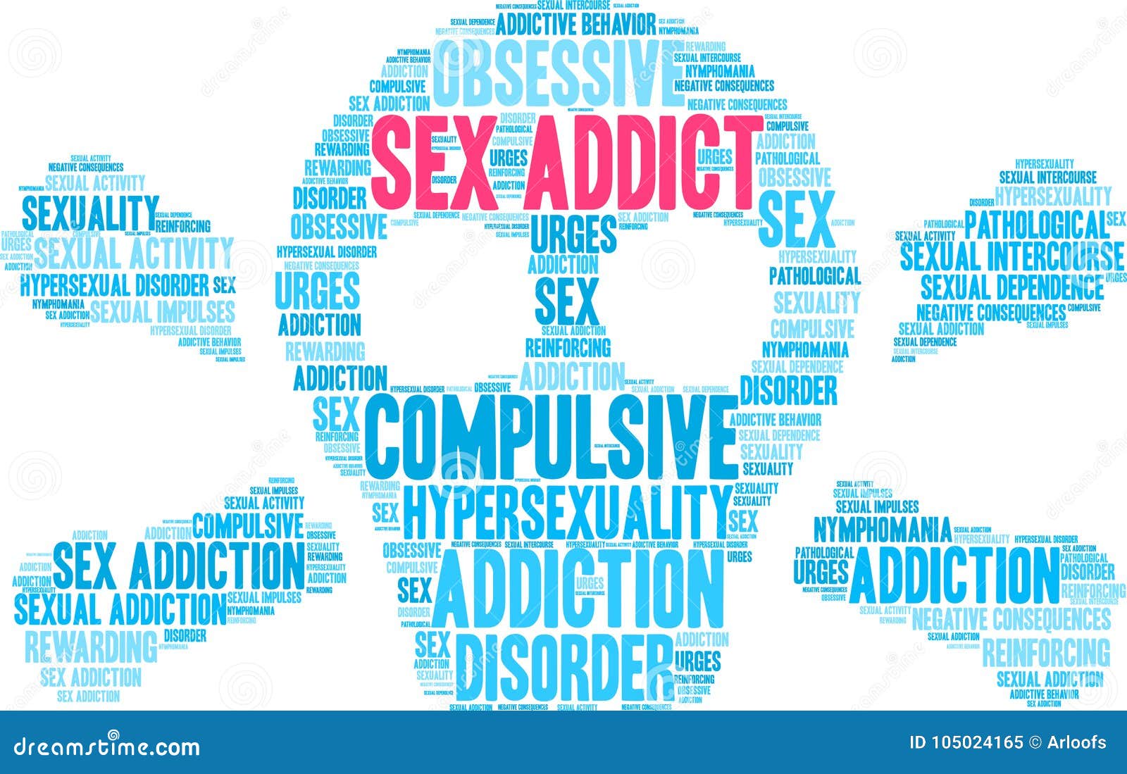 Sex Addict Word Cloud Stock Illustration Illustration Of Sexuality