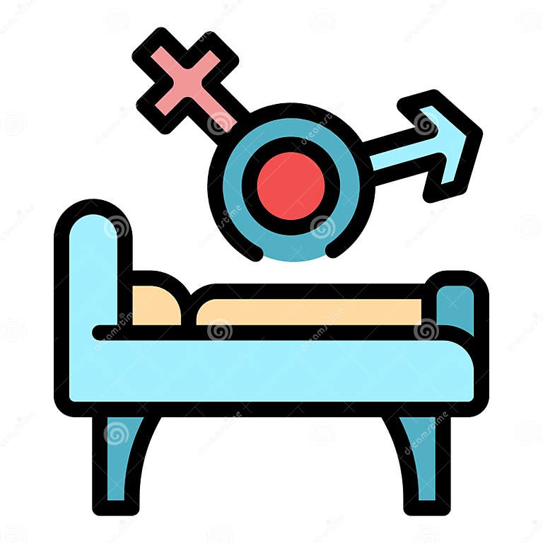 Sex Education Bed Icon Vector Flat Stock Illustration Illustration Of Unprotected
