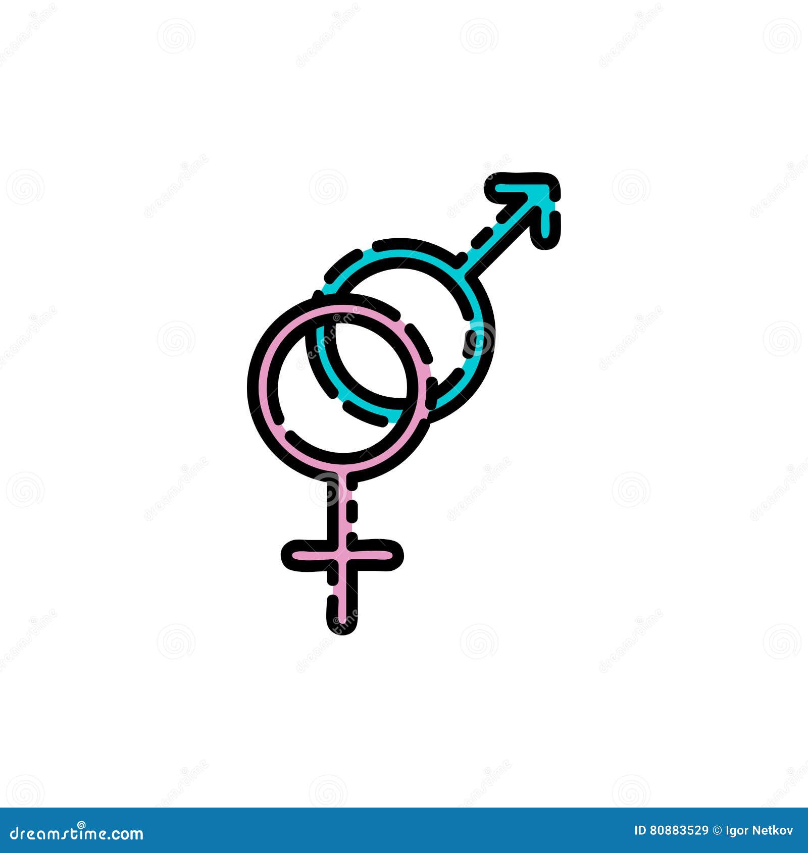 Sex Shop Flat Icon Stock Vector Illustration Of Handcuffs 80883529