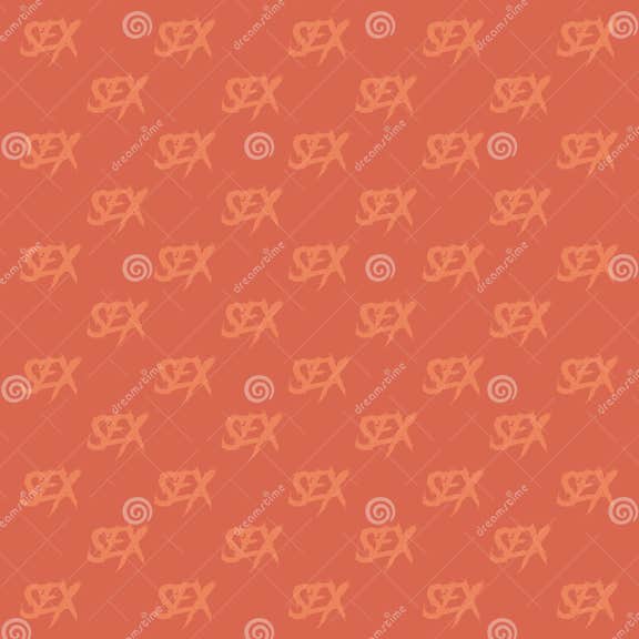 Sex Wallpaper Trendy Pattern Background Web Page Design Stock Vector