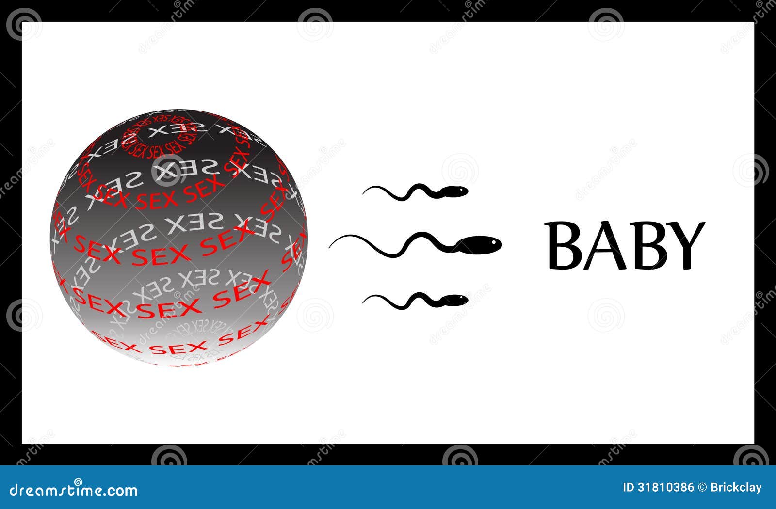 Sexe Avec Le Sperme Illustration Stock Illustration Du Pointu 31810386
