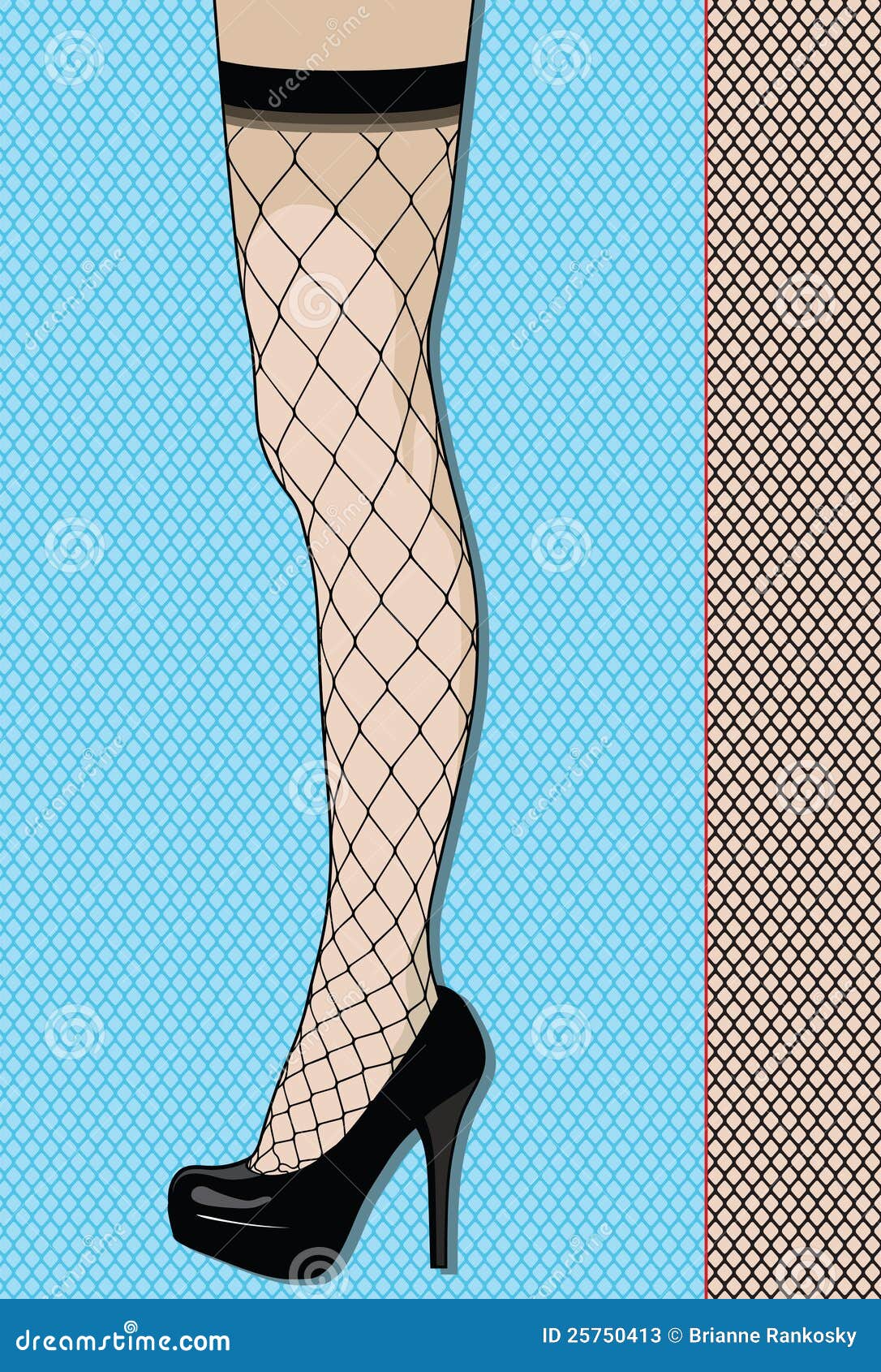 Fishnets Stock Illustrationer, Vektorer, & Clipart – (5 Stock ...