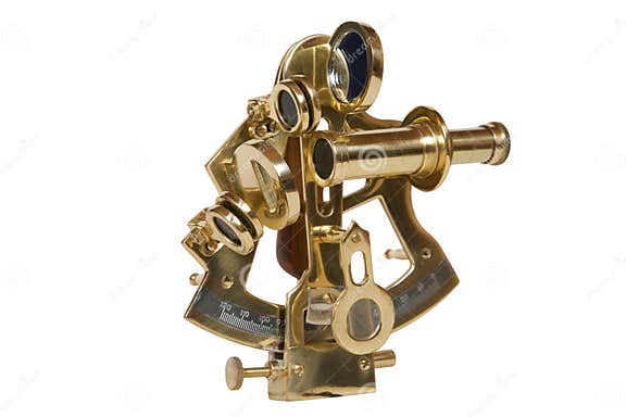 Sextant stock photo. Image of isolated, optic, background - 5621216
