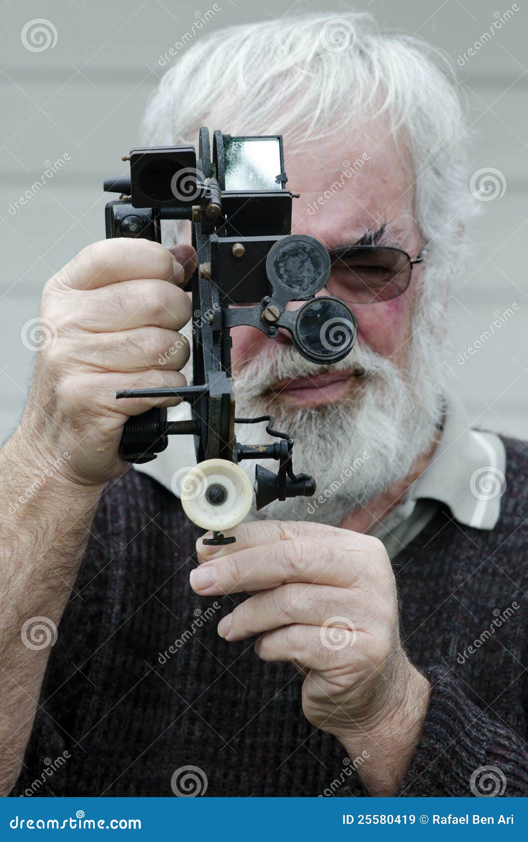 Sextant - Instrument De Navigation De Mer Image stock - Image du ...