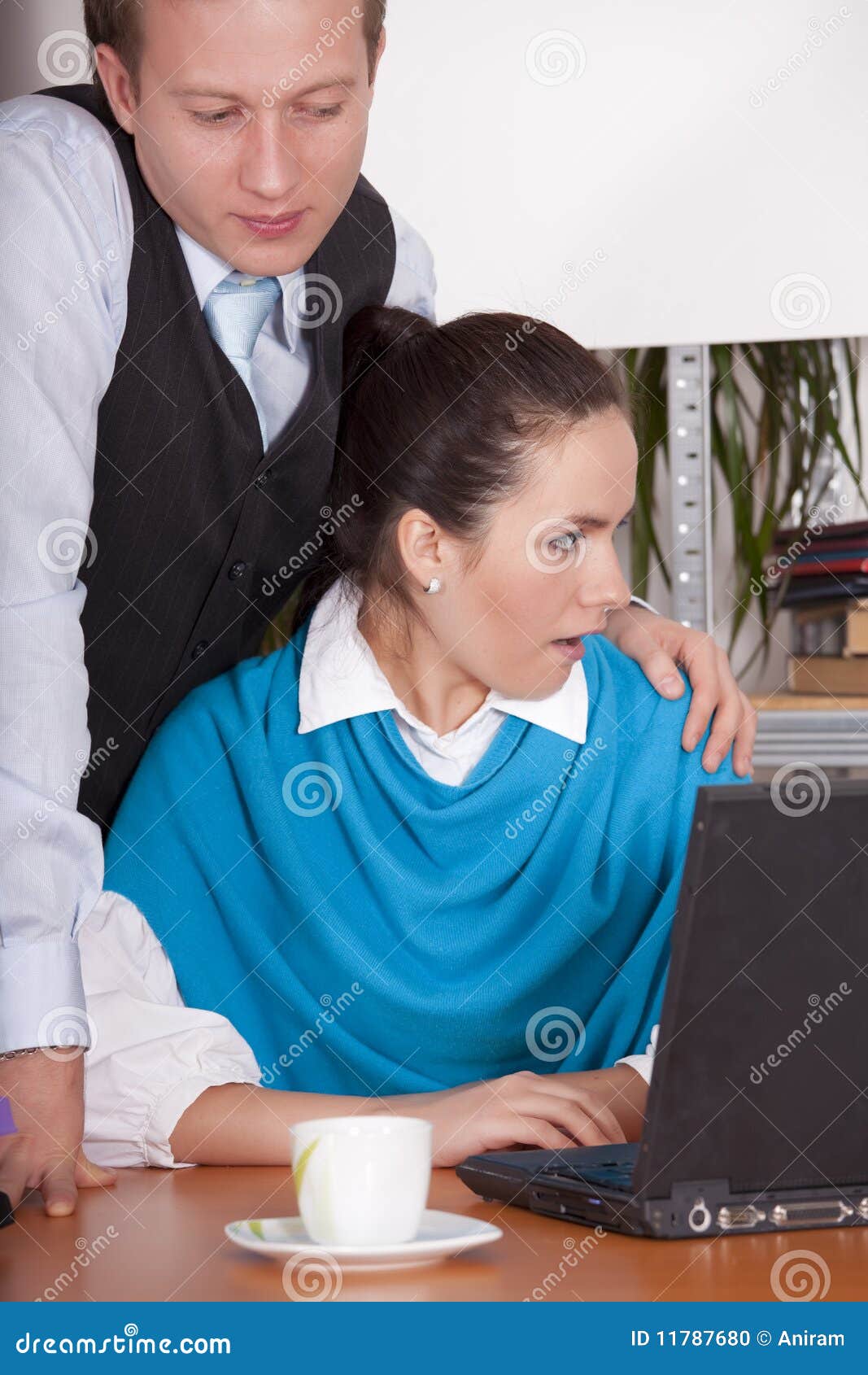 Sexual Harassment in Office Stock Photo - Image of office, workplace ...