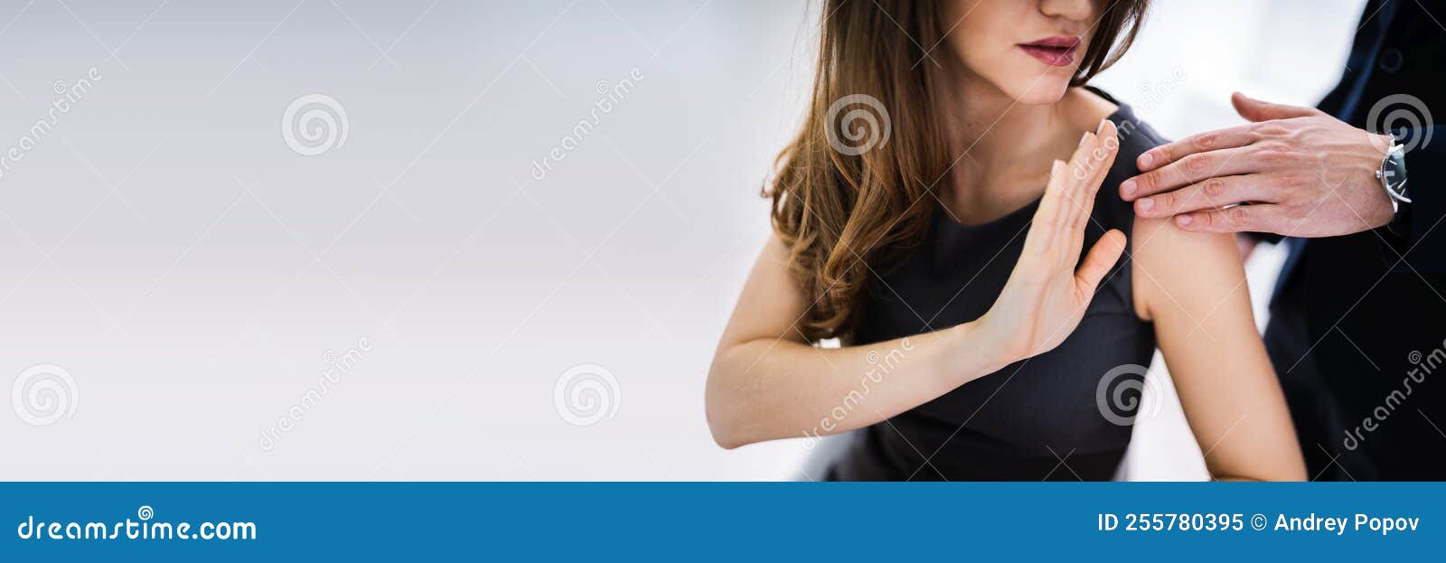Sexual Harassment At Workplace Stock Image Image Of Affair Female 255780395
