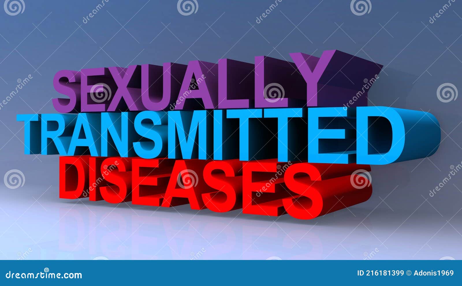 Sexually Transmitted Diseases Concept Banner Header Vector