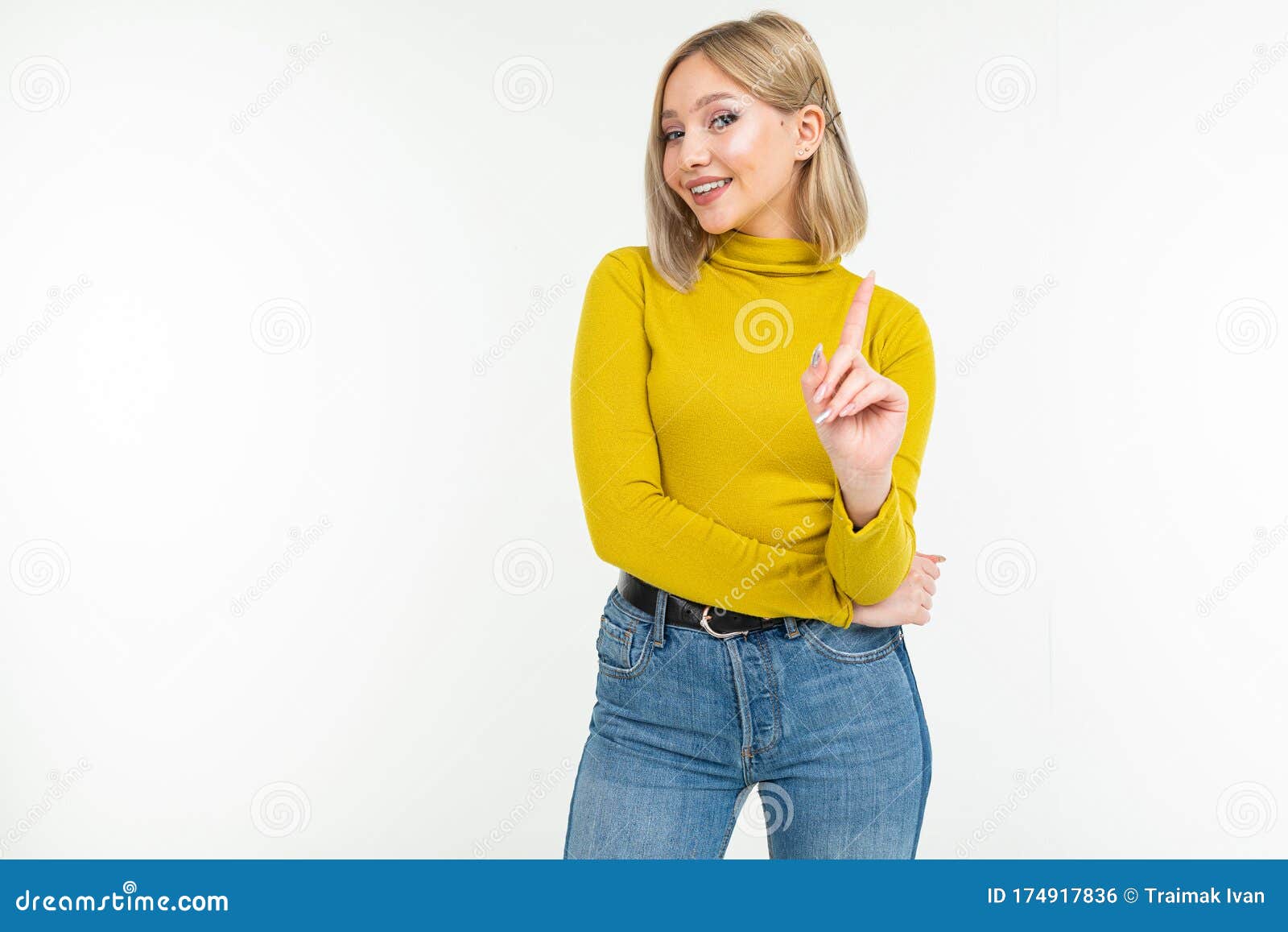 Girl In Tight Jeans Photo