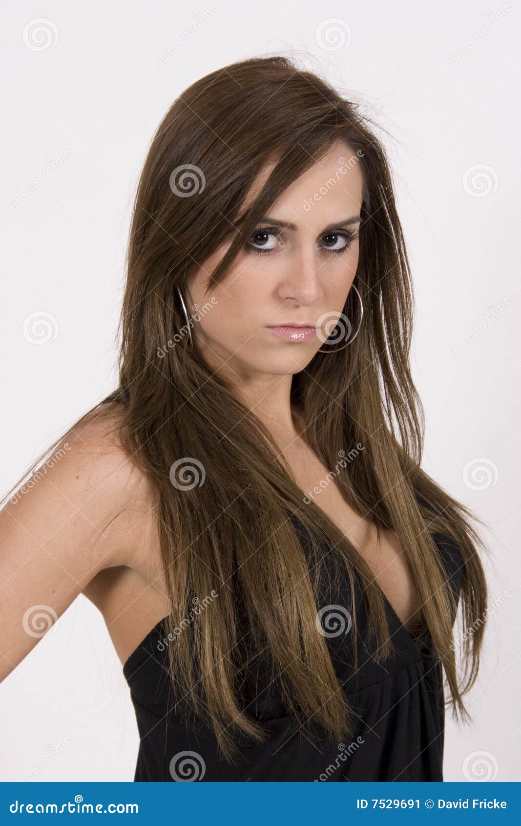Brazillian Model stock image. Image of dress, portrait - 7529691