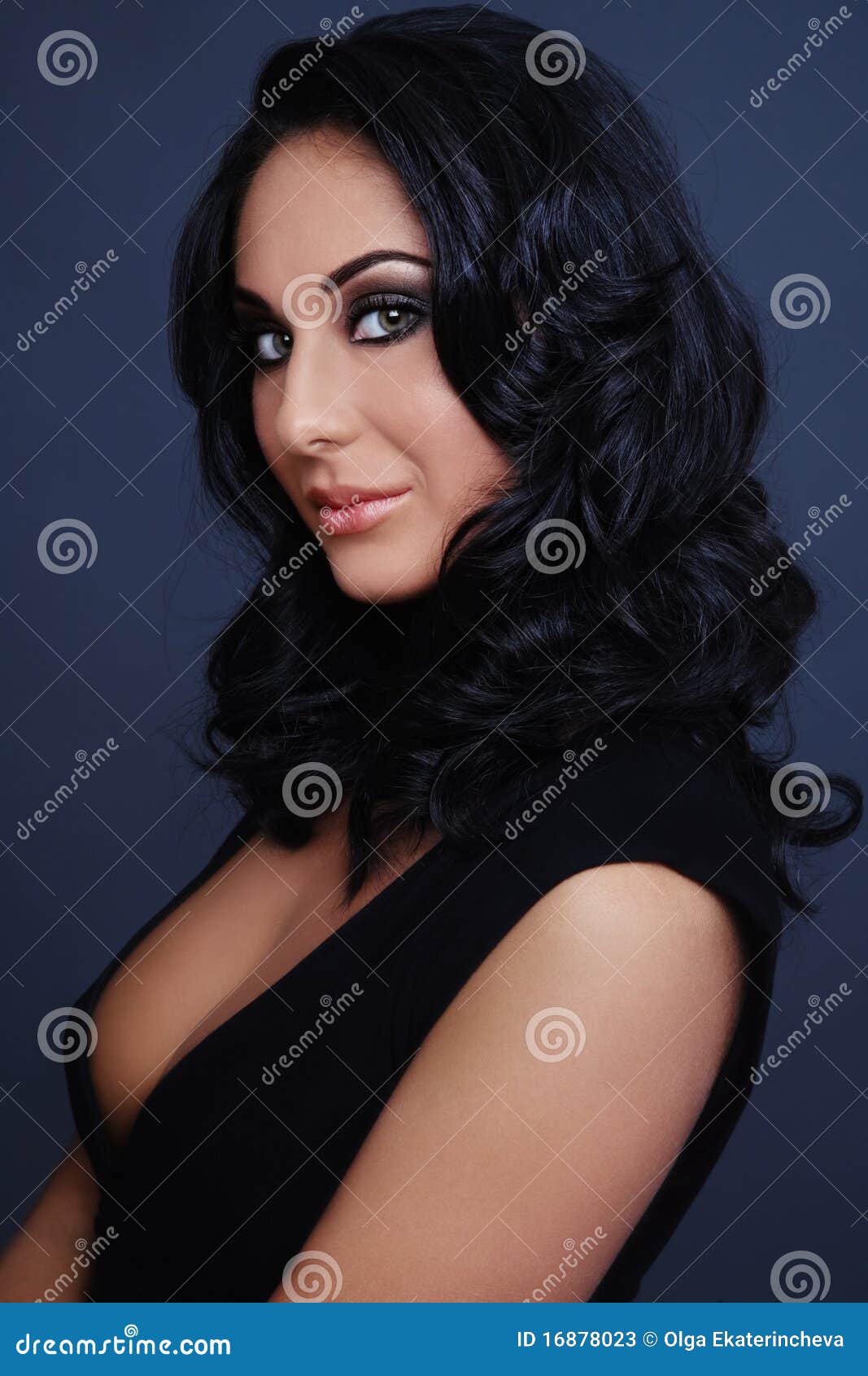 Brunette Stock Image Image Of Hairstyle Appeal Tanned 16878023