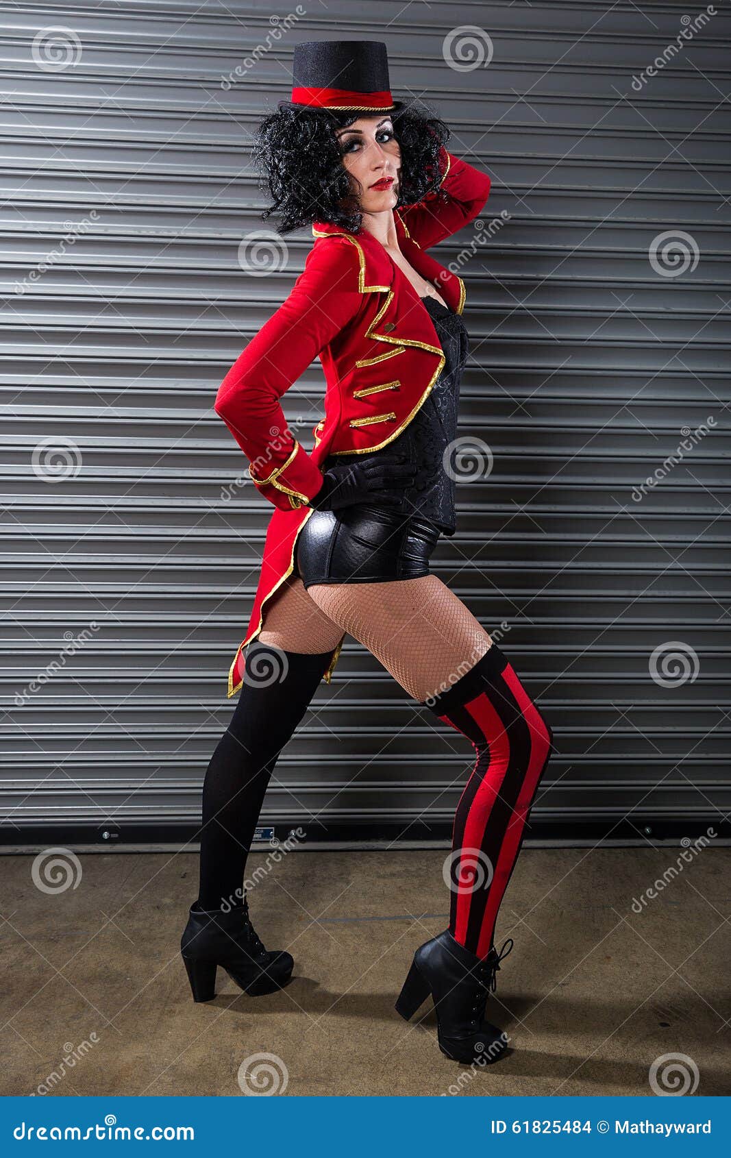 Circus ringmaster woman stock photo. Image of leader - 61825484